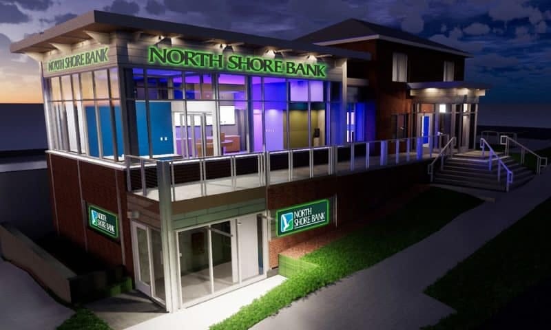OnMilwaukee Explores North Shore Bank's North End Branch - Plunkett ...