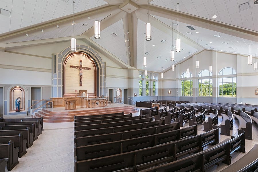 Our Lady Of The Angels Catholic Church Plunkett Raysich Architects LLP