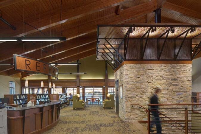 Jack Russell Memorial Library - Plunkett Raysich Architects, LLP